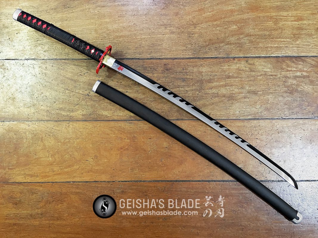 Kimetsu no Yaiba: Tanjiro Kamado Nichirin Blade (Hand Forged) - Geisha ...