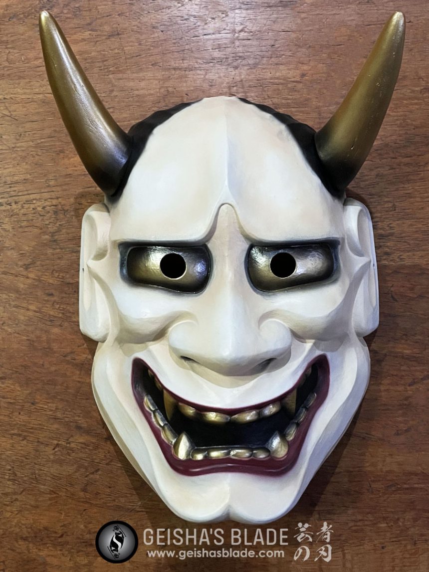 Shiro Hannya Mask - Geisha's Blade 芸者の刃