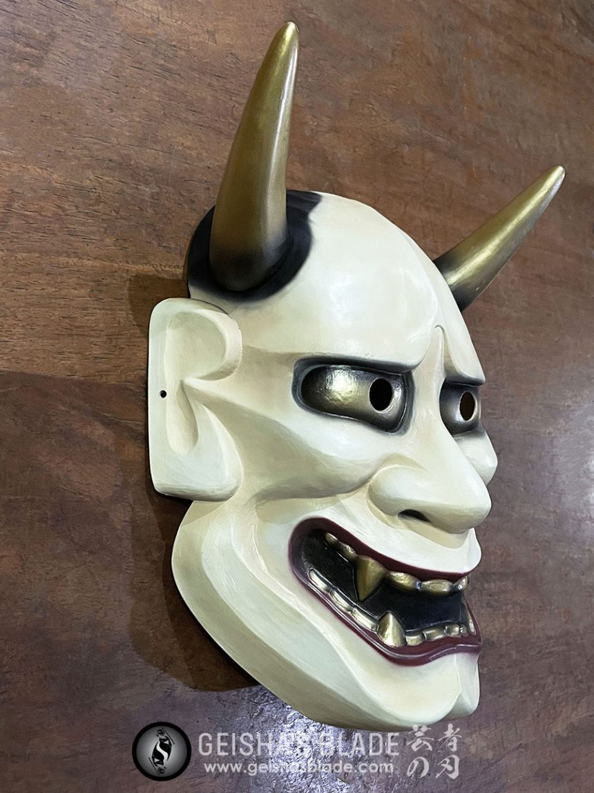Shiro Hannya Mask - Geisha's Blade 芸者の刃