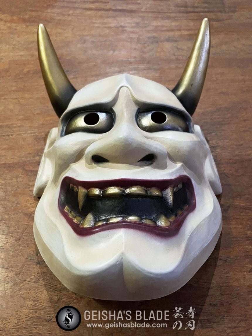 Shiro Hannya Mask - Geisha's Blade 芸者の刃