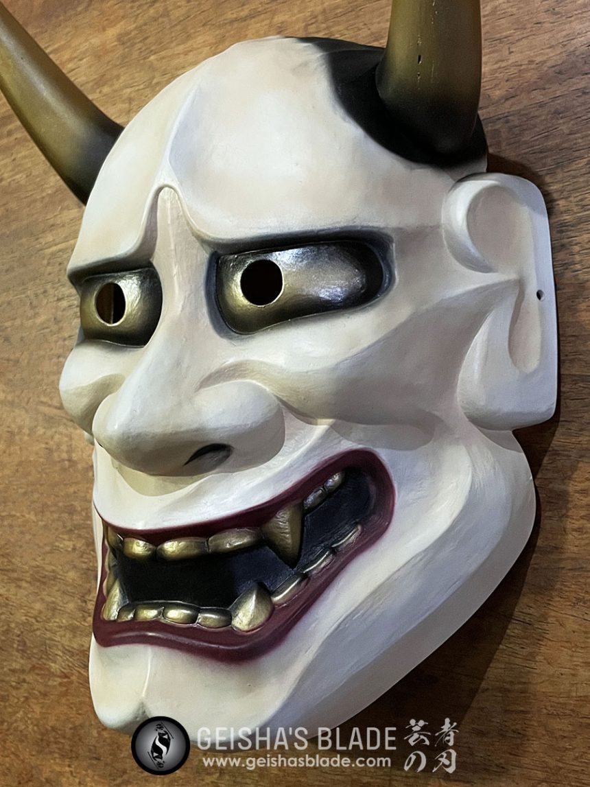 Shiro Hannya Mask - Geisha's Blade 芸者の刃