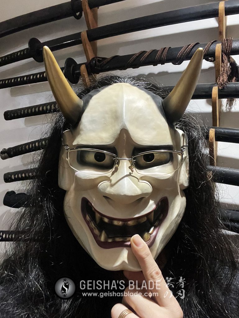 Shiro Hannya Mask - Geisha's Blade 芸者の刃